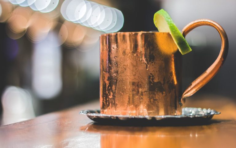Moscow Blue Mule Cocktail | WhoaBella!